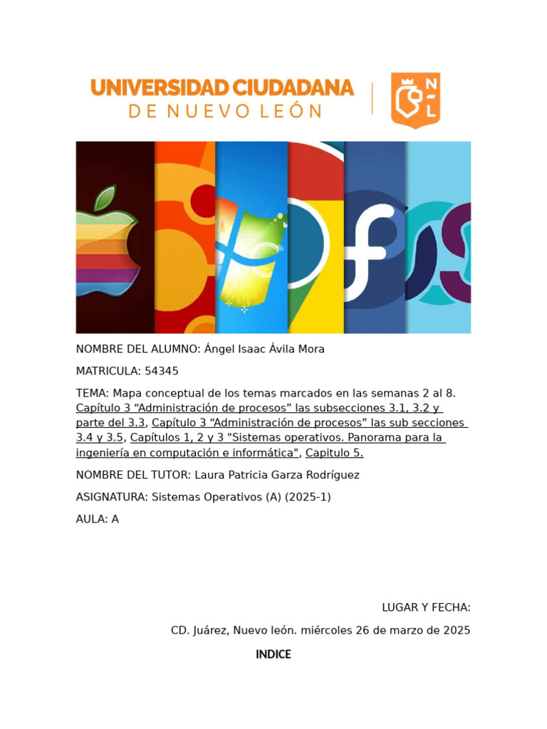 Angel Isaac Avila Mora - Regularizacion Mapa Conceptual de Los Capitulos 3.1 Al 3.5 | PDF ...