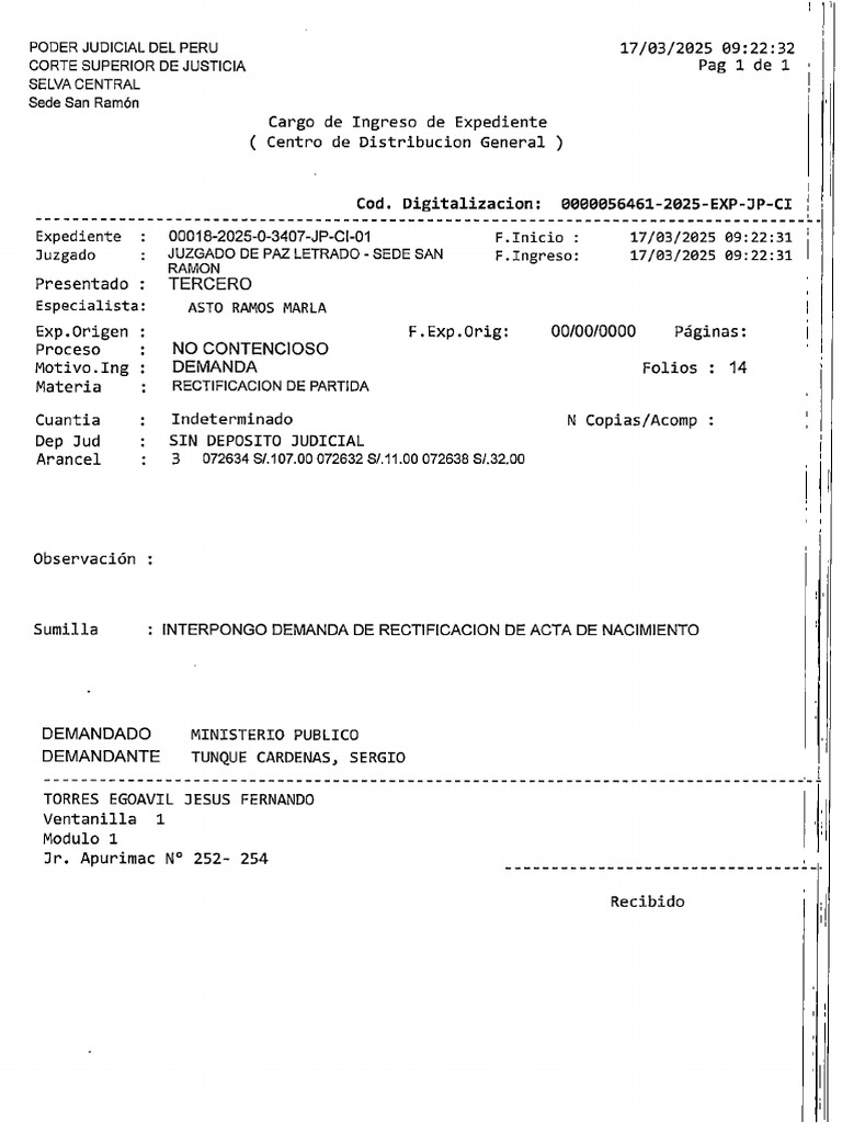 Exp. 00018-2025-0-3407-JP-CI-01 - Anexo - 00226-2025 | PDF