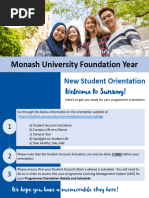 2025 Malaysia Monash University Foundation Year (MUFY) | PDF | University | Educational Stages