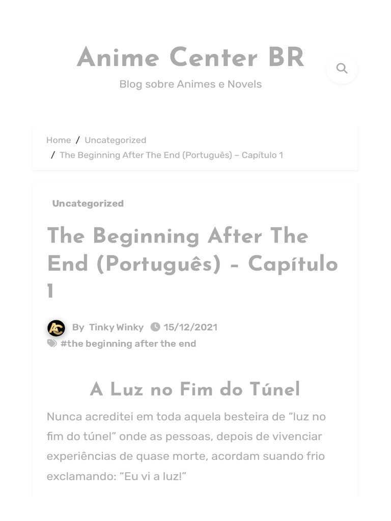 The Beginning After The End (Português) - Capítulo 1 - Anime Cen | PDF ...