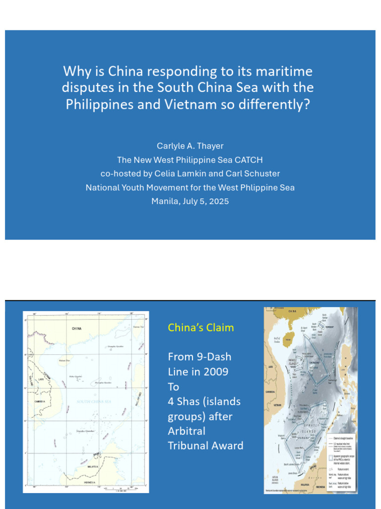 China’s Maritime Dispute Strategies | PDF | South China Sea | Diplomacy