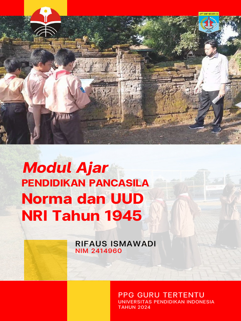 Modul Ajar Norma dan UUD 1945 SMP | PDF