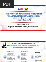 ARAL Program Learning Resources Overview | PDF | Curriculum | Cognition