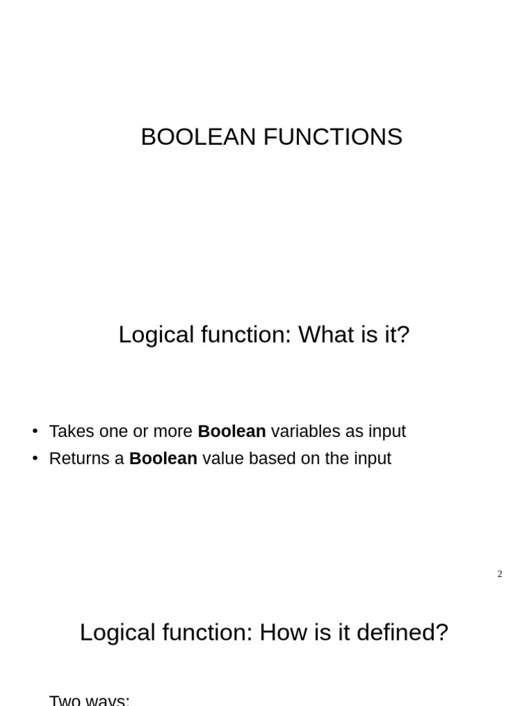 Logical Functions Minterms - Maxterms Normal Forms | PDF | Computer Programming | Boolean Algebra