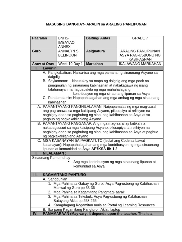 Week 10 Day 1 | PDF