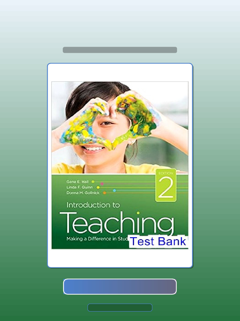 Introduction To Teaching Making A Difference in Student Learning 2nd ...