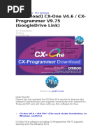 Install Software PLC Omron CX-OnE V4.30 - CX Programmer 9.5 Full - Blog - Teknisi | PDF ...