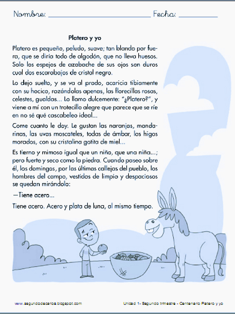 Platero y Yo | PDF