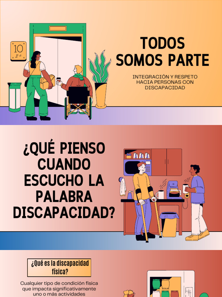 Colorful Gradient Modern PWD-Friendly Workspaces Inclusivity ...