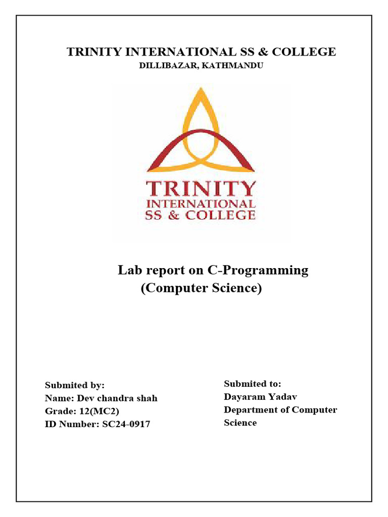 Lab Work 1 PDF | PDF
