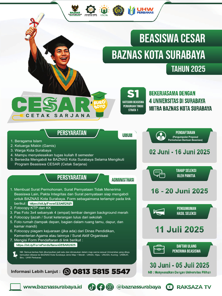 Flayer Booklet Lampiran CESAR 2025 | PDF