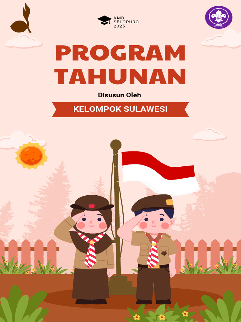 Sampul Buku Modul Ajar Pendidikan Pancasila Merah Ilustratif | PDF