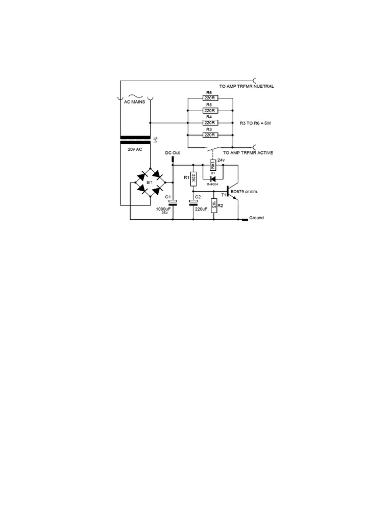 Soft Start Circuit Schematic | PDF