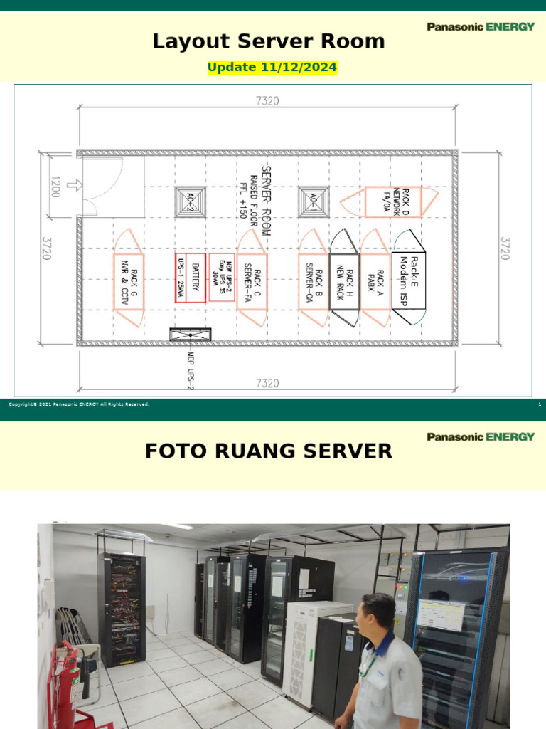 Layout Server Room | PDF