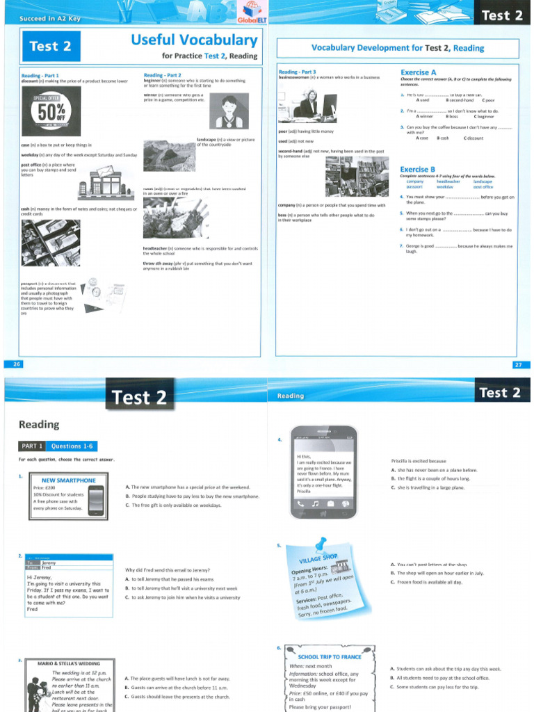 Ket Test 8 | PDF