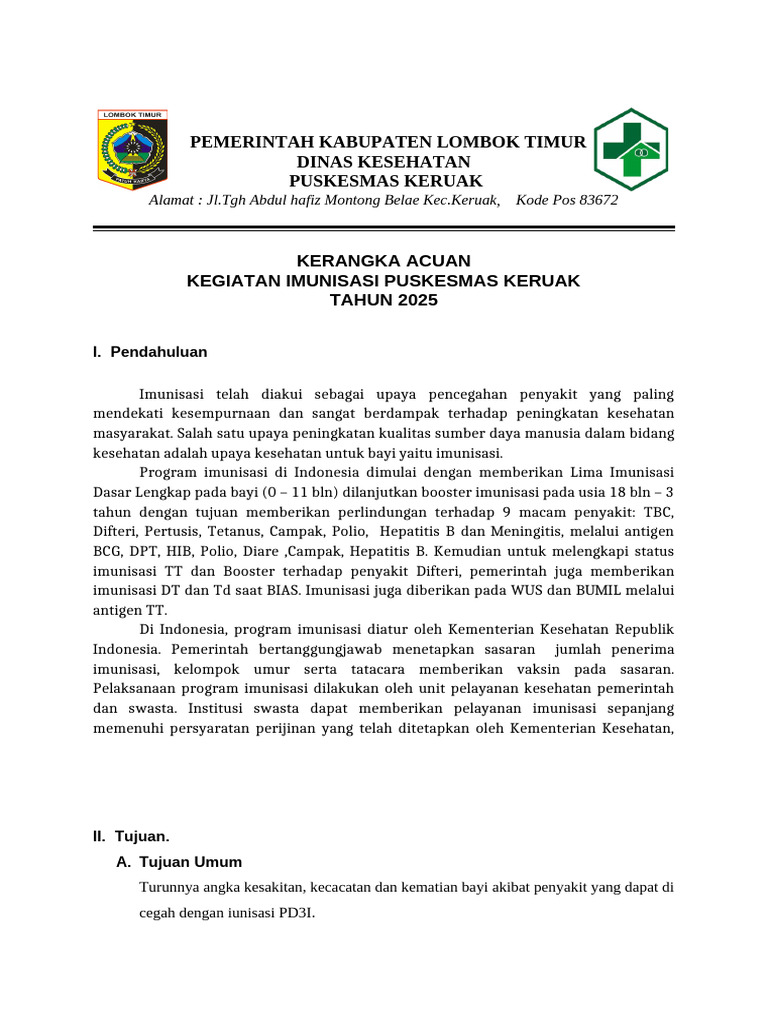 Kak Imunisasi | PDF
