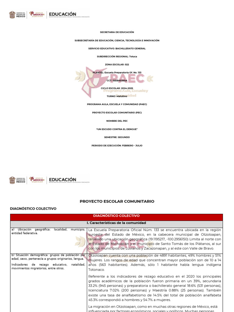 Pec Correcto 2025 | PDF | México | Escuelas