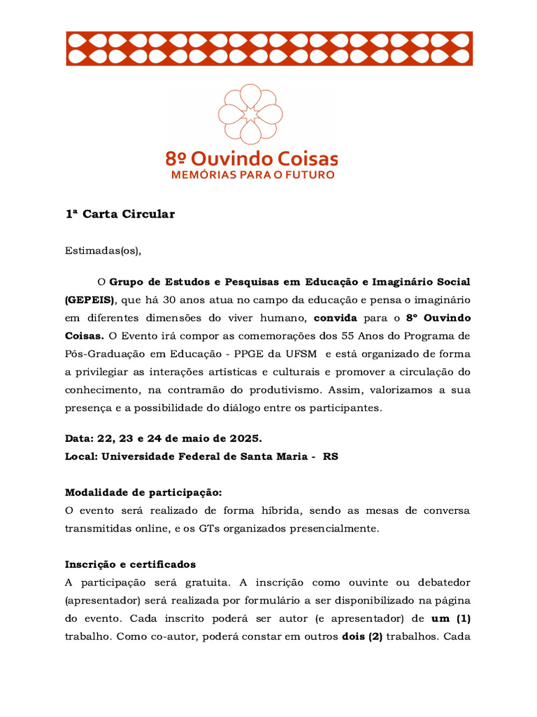 1 Carta Circular | PDF