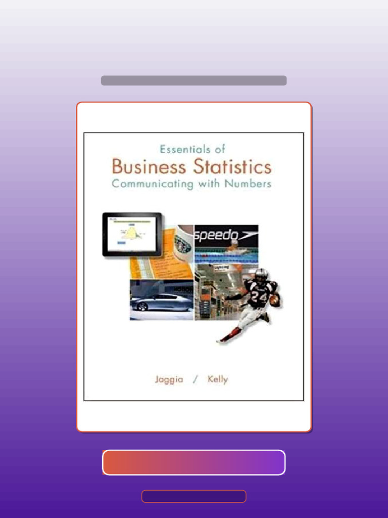 Essentials of Business Statistics Communicating With Numbers 1st ...