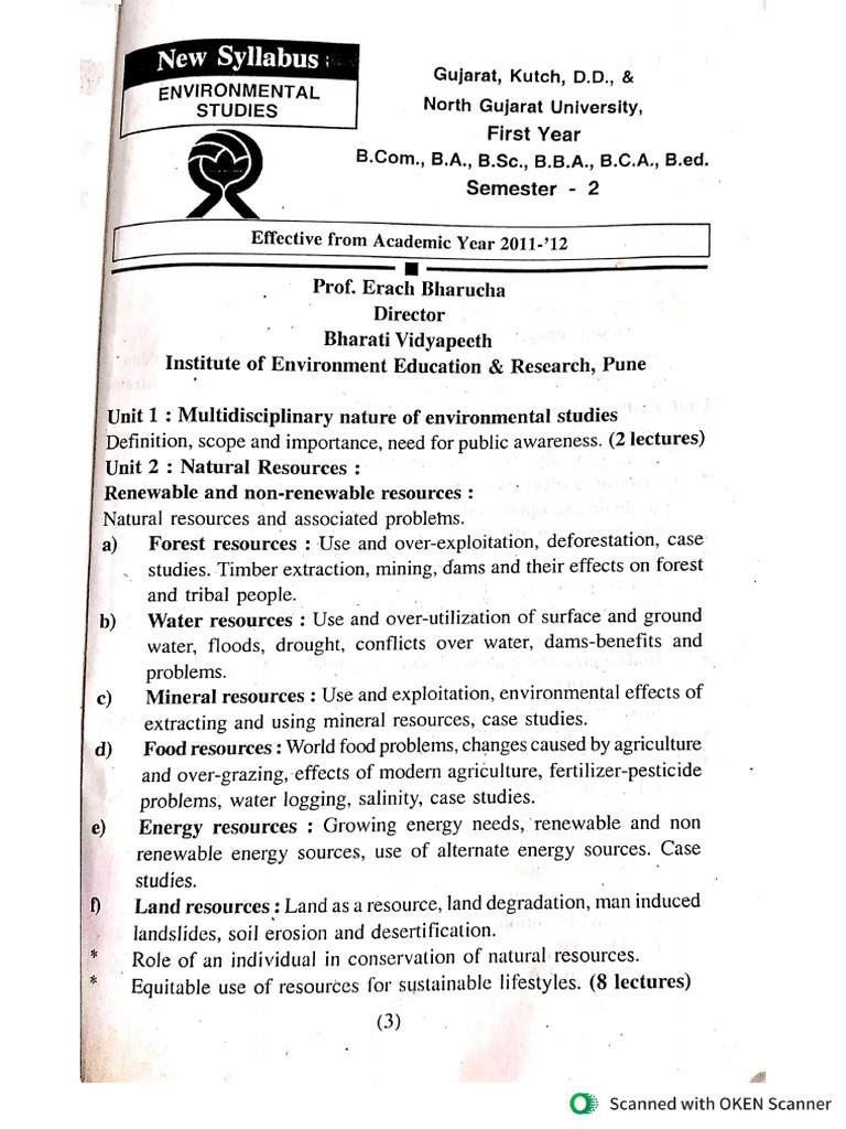 Environmental Science Books | PDF