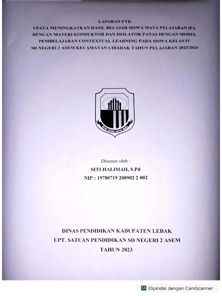 Lap. PTK Siti H | PDF