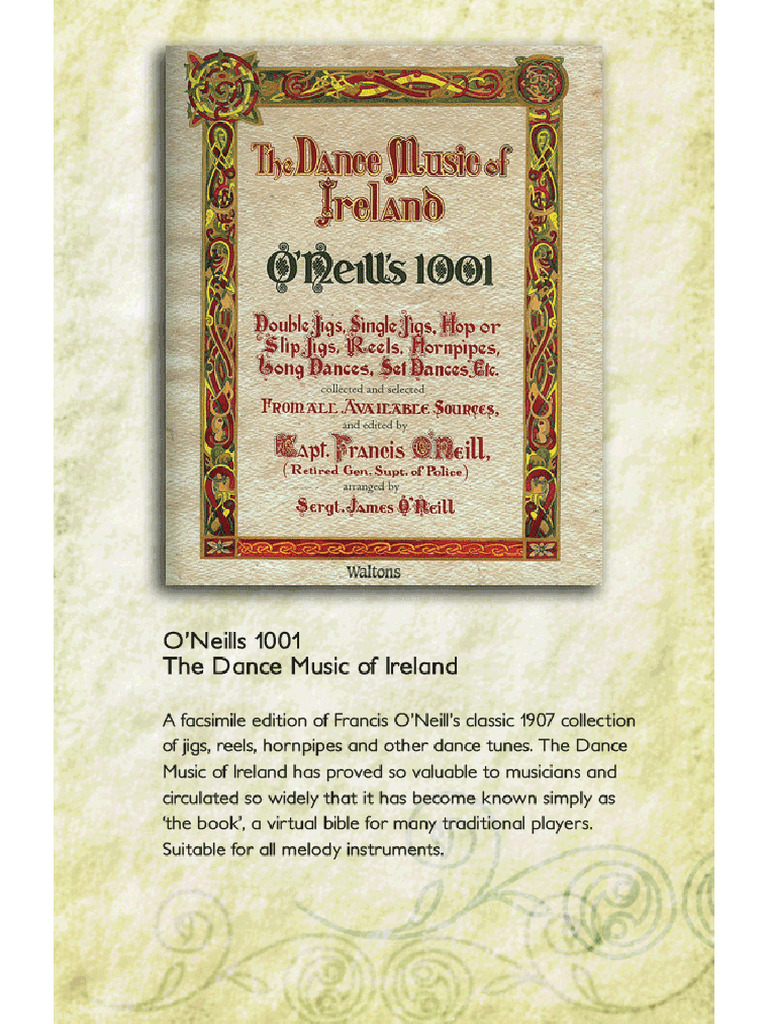 O’Neill’s Irish Music Collection PDF | PDF