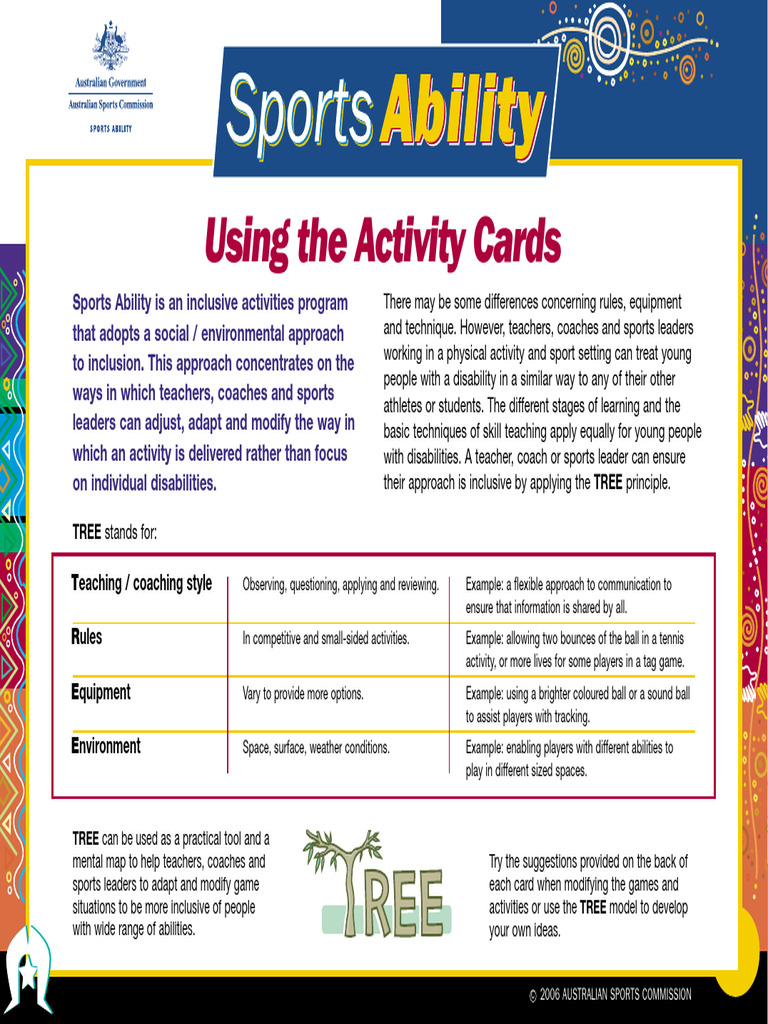 ASC Indigenous Sports Ability Activity Cards-FINAL | PDF | Volleyball | Sports
