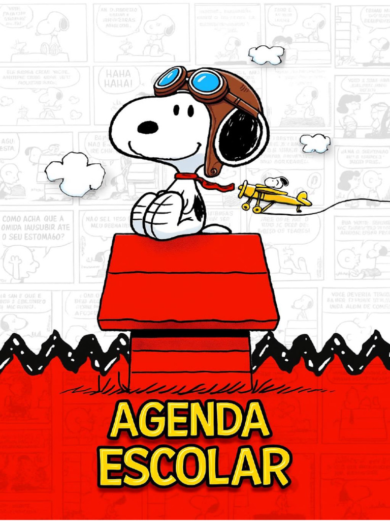 Agenda Escolar SNOOPY 2025 - 2026 | PDF