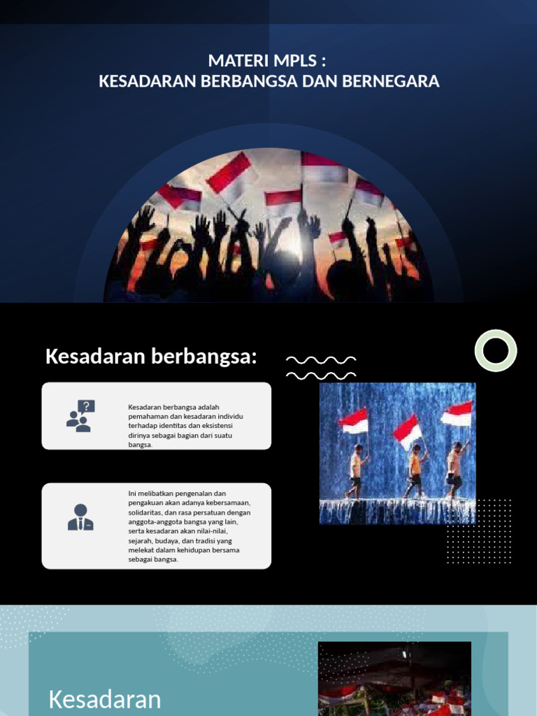 Presentasi Materi MPLS Kesadaran Berbangsa Dan Bernegara | PDF