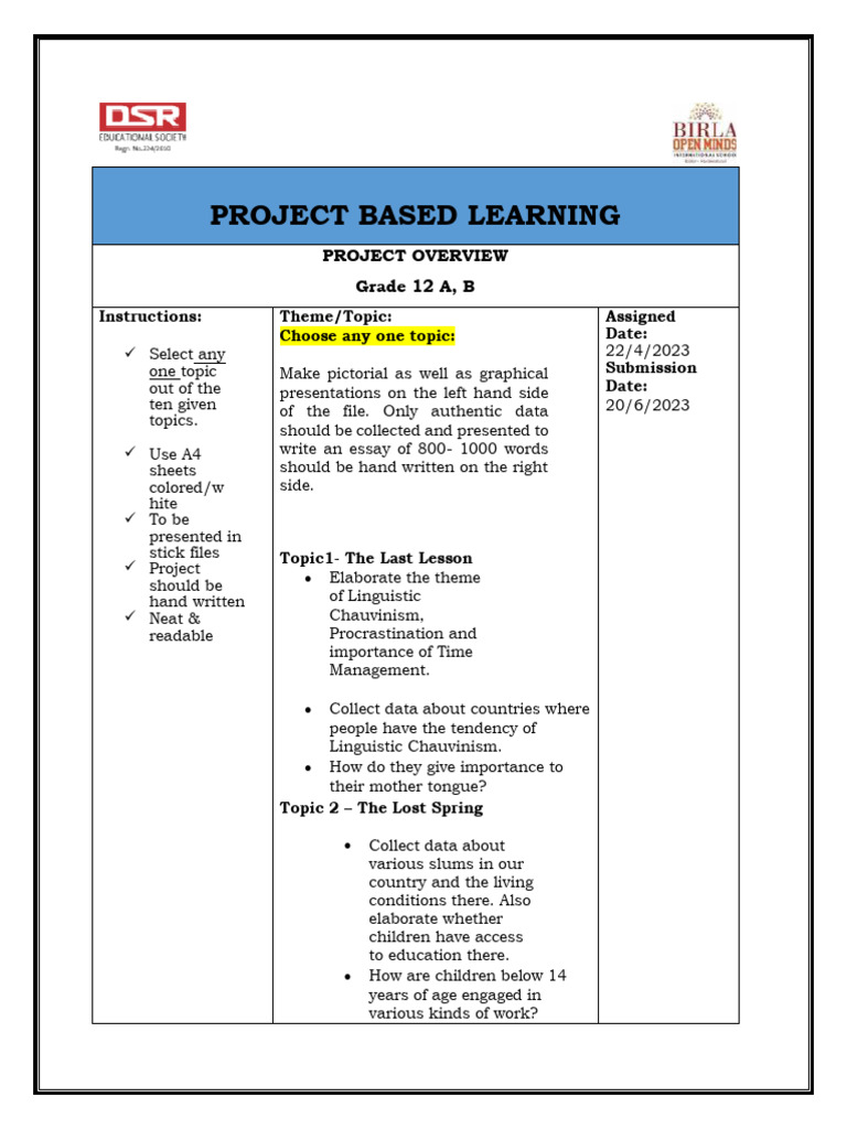 g12 English Core Pba 2023 24 | PDF | Critical Thinking | Learning