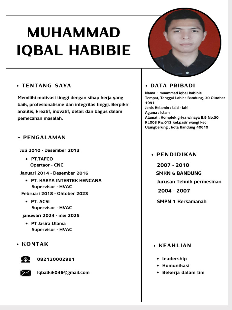 CV Iqbal | PDF