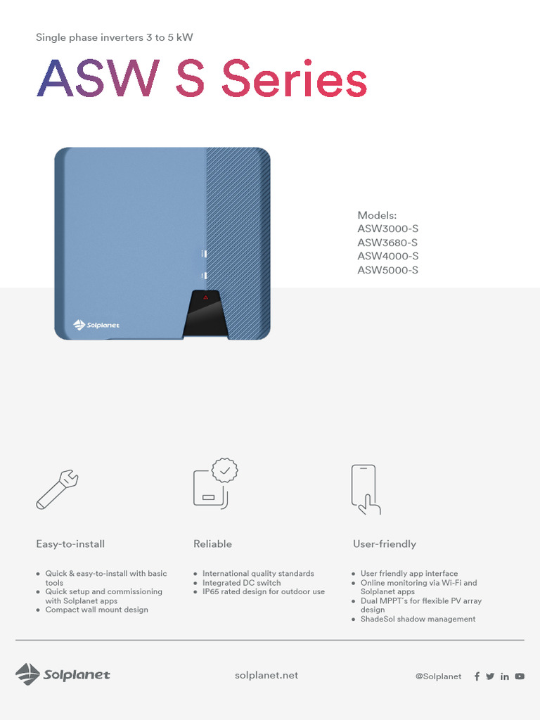 Datasheet ASW 3 5K S Series Global en 0523.web | PDF | Computer Engineering | Electrical Components