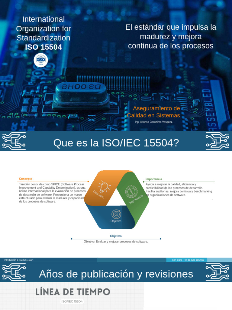 Introducción a la norma ISO 15504 | PDF | Business | Tecnologías de la ...
