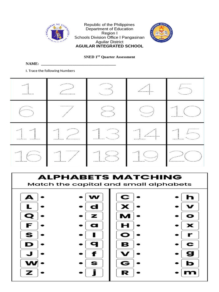 Shape Assessment Test for Students | PDF