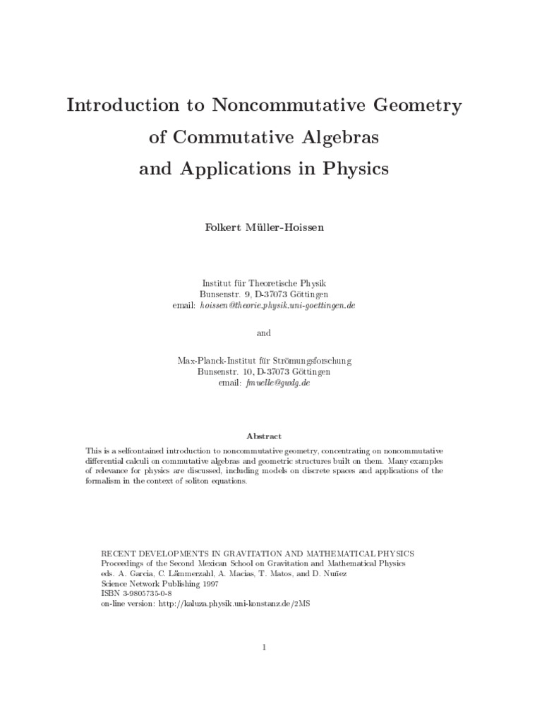 Mexico | PDF | Quantization (Physics) | Geometry