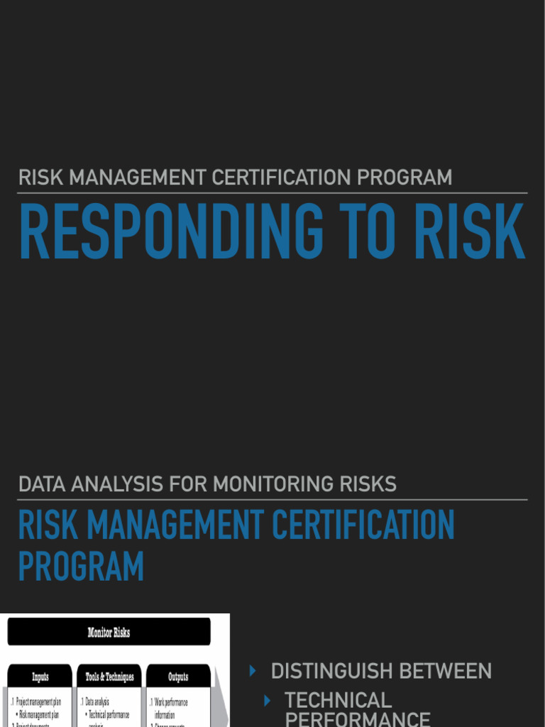 Risk Management Certification Program | PDF