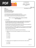 Taxation - CA Intermediate Regular Jan 2026 (Group-1) Question Paper ...