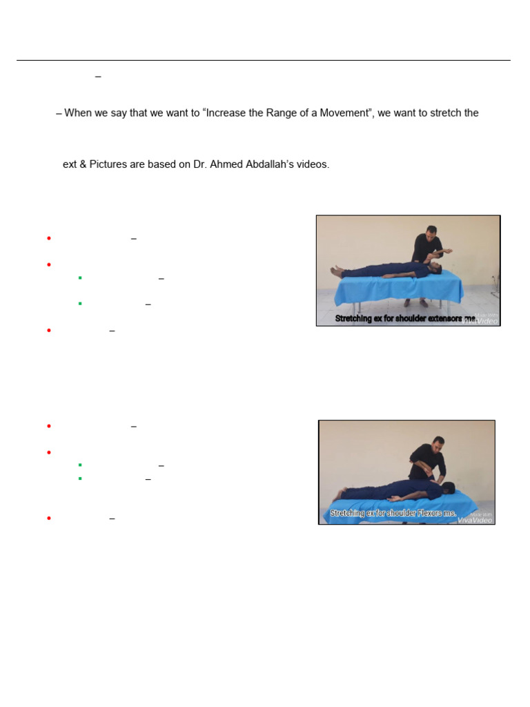 Stretching of Upper Limb | PDF | Anatomical Terms Of Motion | Hand
