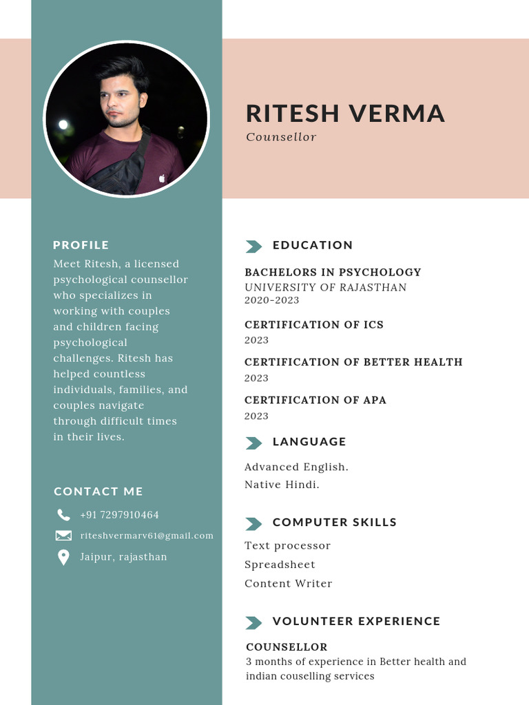 White Simple Student CV Resume | PDF