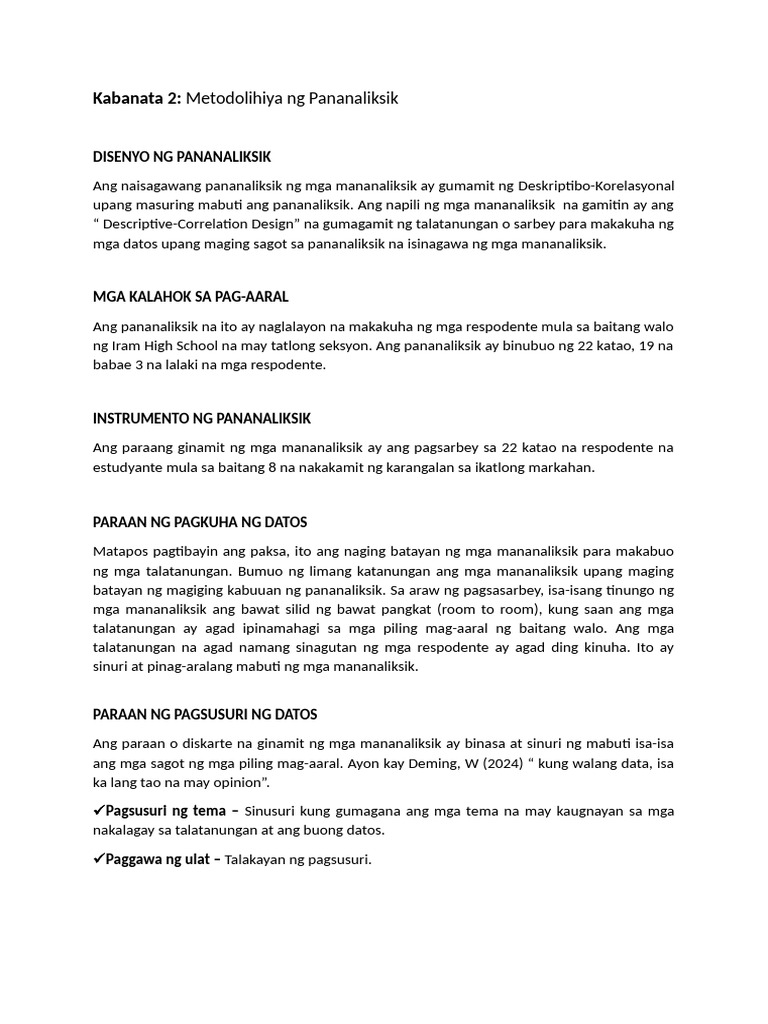 Kabanata 2 CJ | PDF