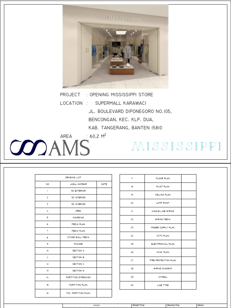 Tenant Design for Supermall Karawaci | PDF | Components | Building ...