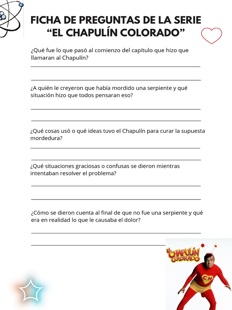Guía de Preguntas de La Serie El Chapulín Colorado | PDF
