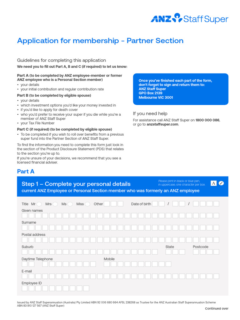 Application For Membership Partner Section | PDF | Identity Document | Notary Public