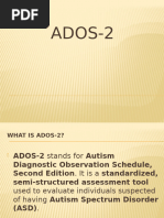 ADOS-2 Online Manual W-605M | PDF