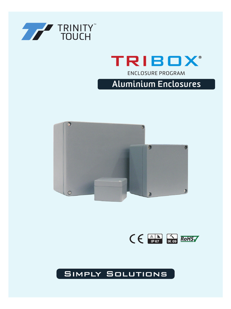 Aluminium Enclosure TRIBOX 2025 | PDF | Aluminium | Materials
