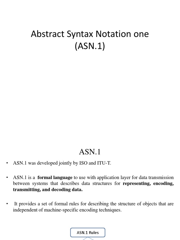Asn 1 | PDF | Data Type | Scientific Modeling