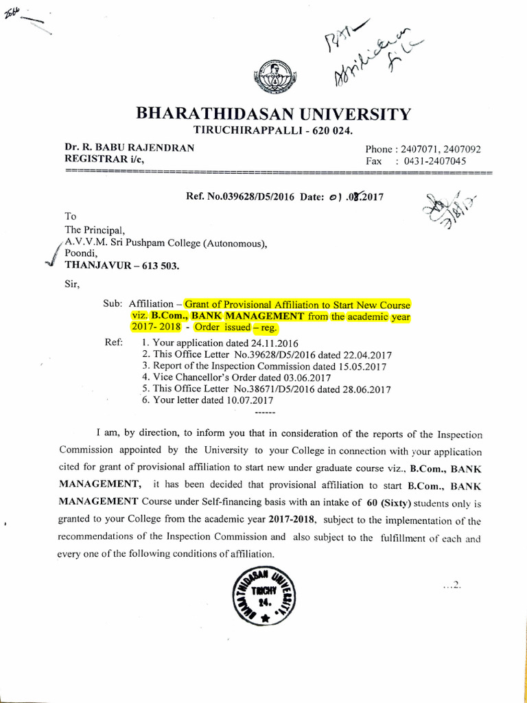 Bankmanagement Syllabus Revision | PDF