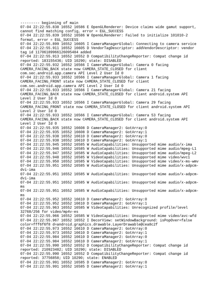 Log Cat 1751638975808 | PDF | Software | Operating System Technology