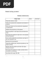 LATCH Scoring Cheat Sheet for Breastfeeding | PDF | Breastfeeding | Infancy