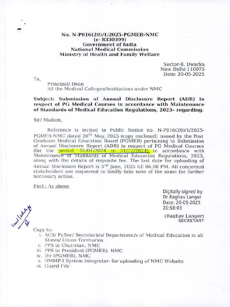 NMC - Public Noticev 20.05.25 | PDF